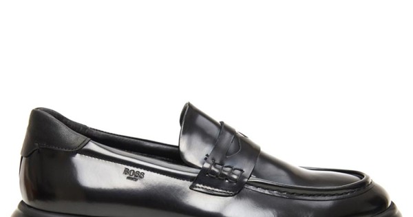 ΑΝΔΡΙΚΑ ΠΑΠΟΥΤΣΙΑ BOSS SHOES BLACK FLORENTIC